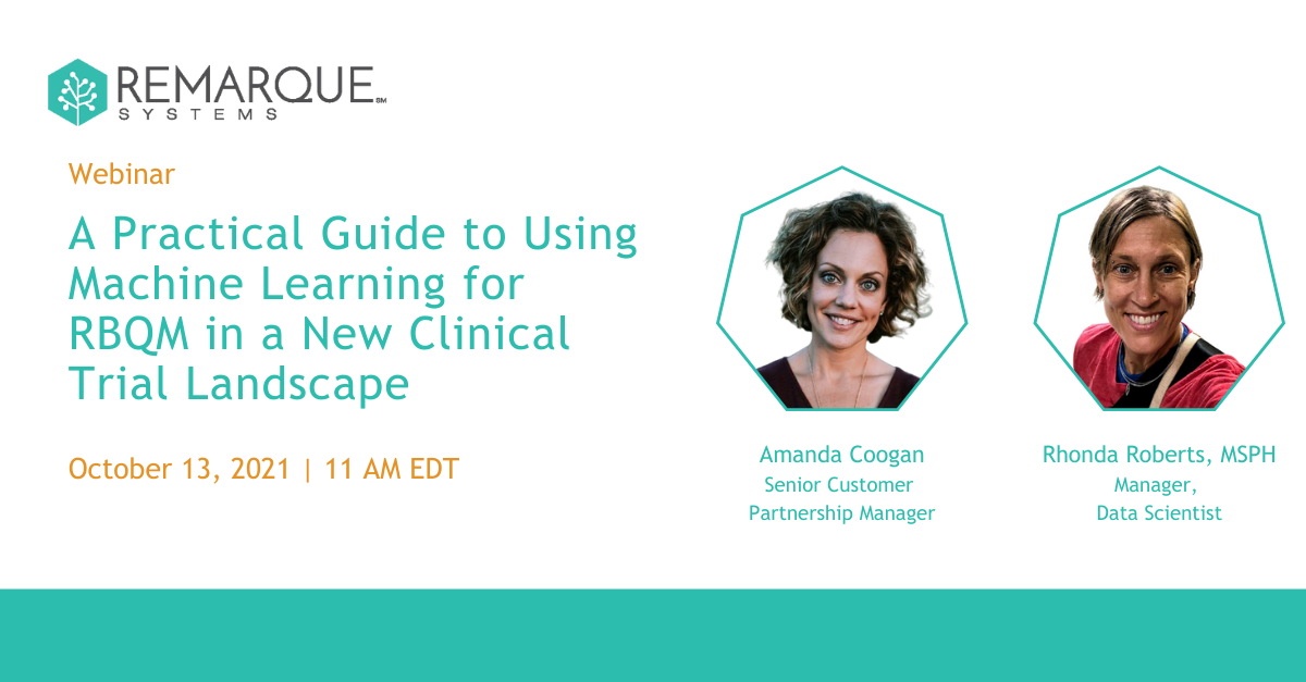A Practical Guide to Using Machine Learning for RBQM in a New Clinical ...